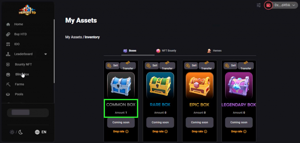 TUTORIAL TO BUY NFT BLIND BOXES FOR FREEZONE - Free-to-Play & Play-to ...